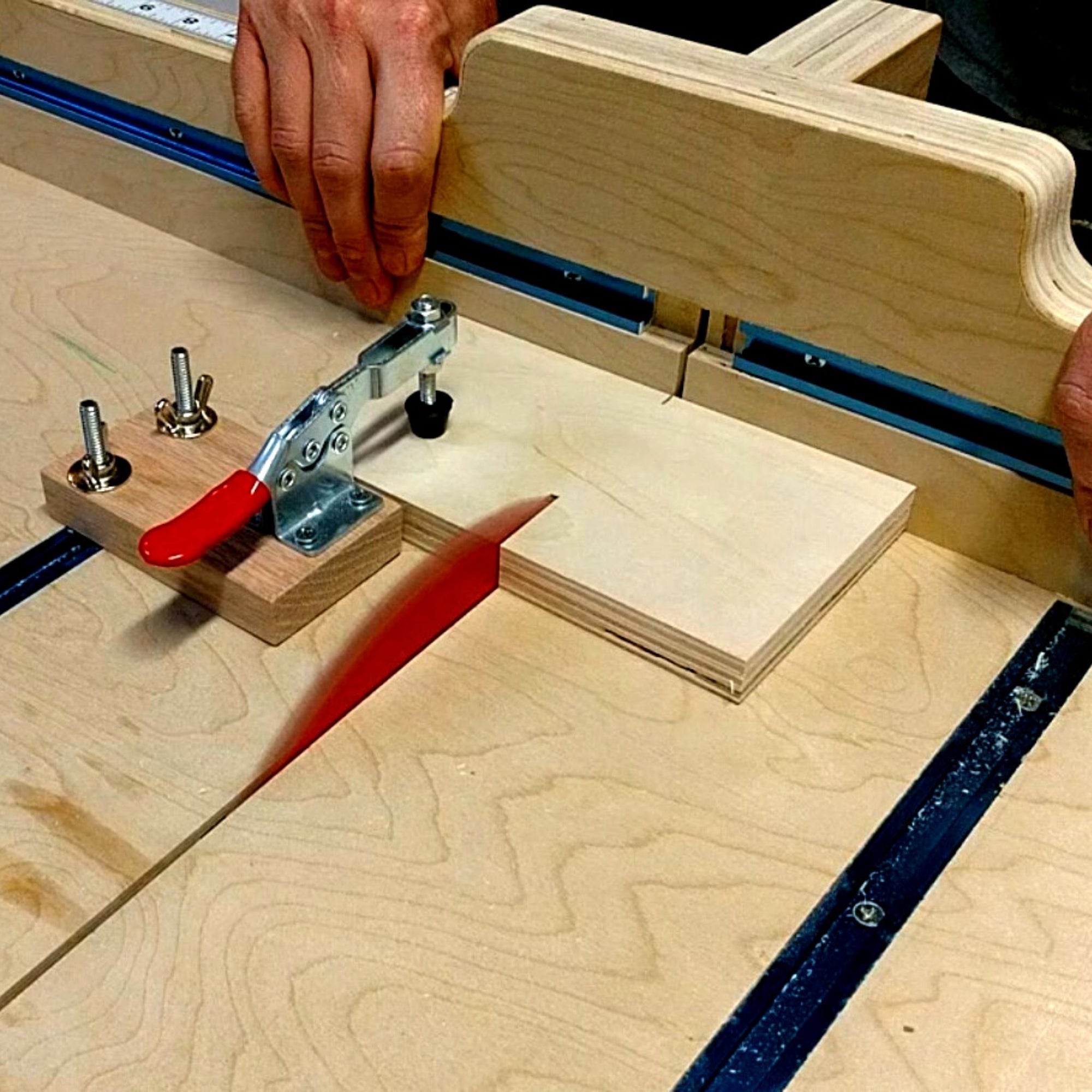 Premium Table Saw Sled – Wood Shop Essentials